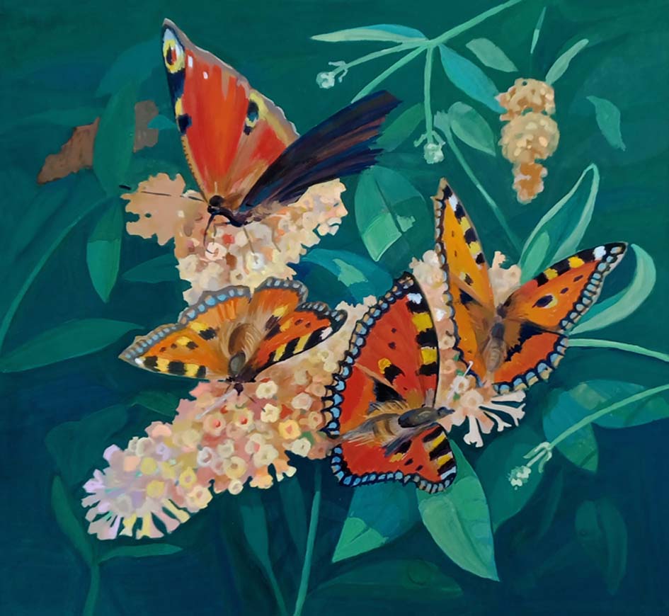 SheilaTandy.com - Scottish Based Painter and Gesso Designer