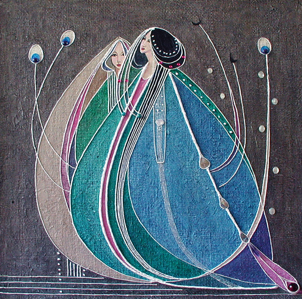 SheilaTandy.com - Scottish Based Painter and Gesso Designer